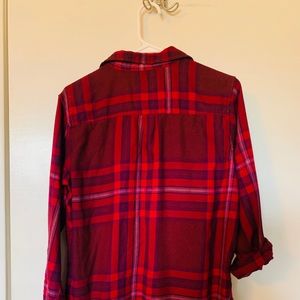 Mossimo Supply Co. | Tops | Target Red Boyfriend Flannel | Poshmark
